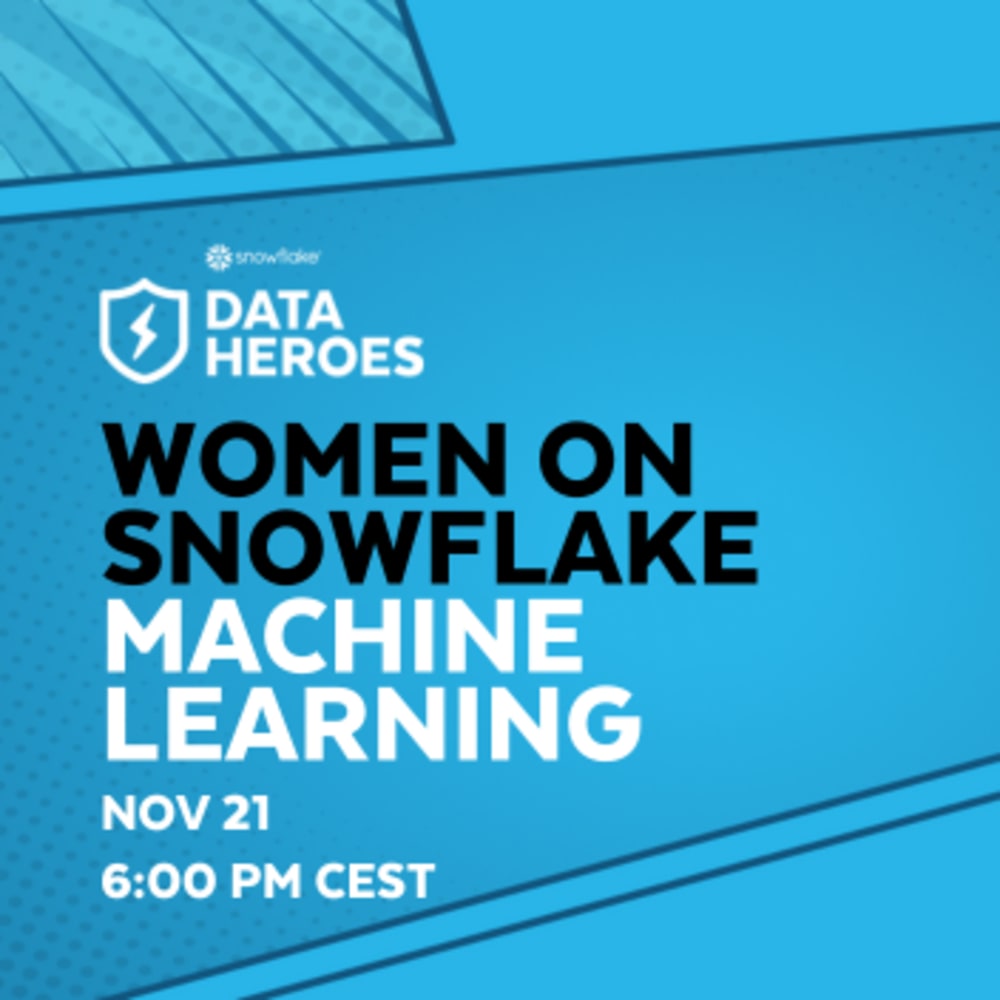 Snowflake User Groups Women on Snowflake | Snowflake user groups unite data professionals around ...